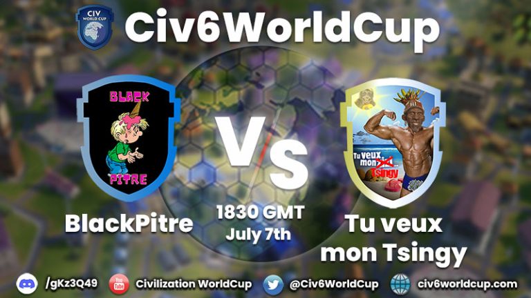 TVMT vs BlackPitre - Week 4 - Season 8 - Civilization 6 World Cup