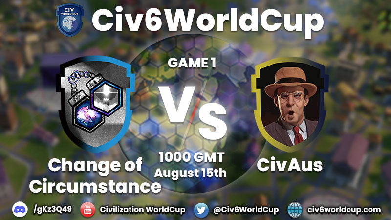 Change of Circumstance vs CivAus – Game 1 – Playoffs – CWC Season 8 ...