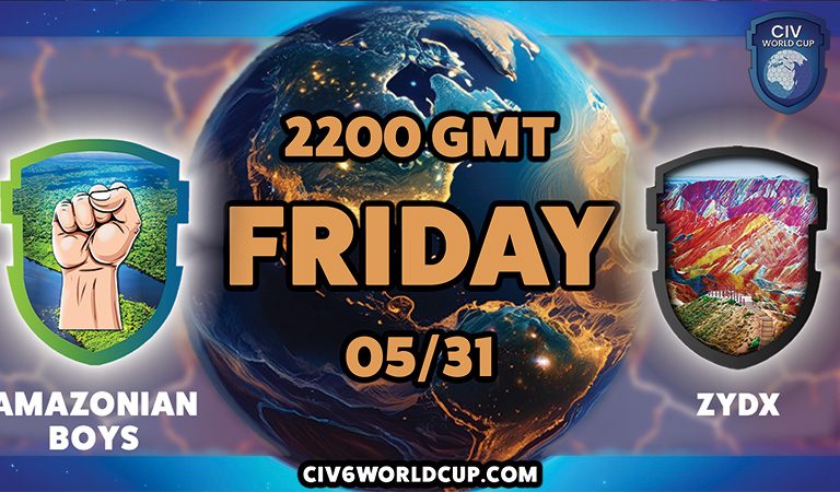 Amazonian Boys vs ZYDX | Group Stage | CWC Season 9 - Civilization 6 ...